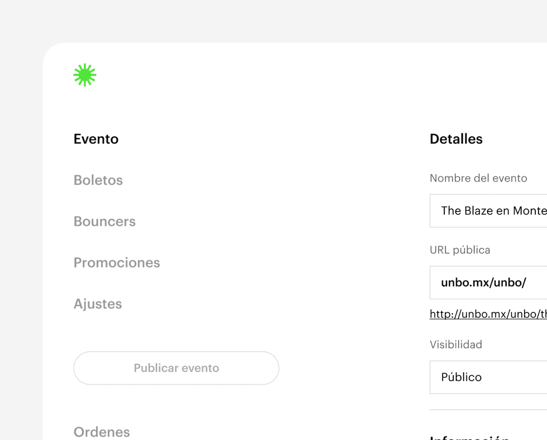 Unbo | Revoluciona la venta de boletos